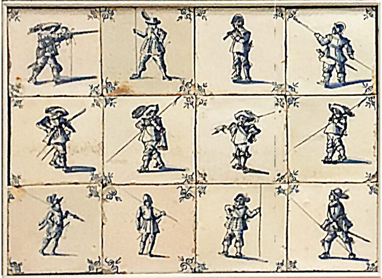 Dutch Tiles — Soldiers and Daily Life - Tile Heritage Foundation