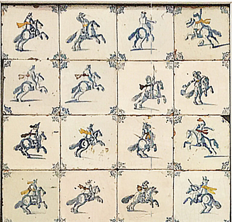 Dutch Tiles — Soldiers and Daily Life - Tile Heritage Foundation